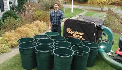 Cyclone Rake Commercial Pro Leaf and Lawn Vacuum | the Lawnmower Hospital