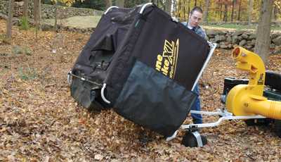 Cyclone Rake XL Leaf and Lawn Vacuum | the Lawnmower Hospital