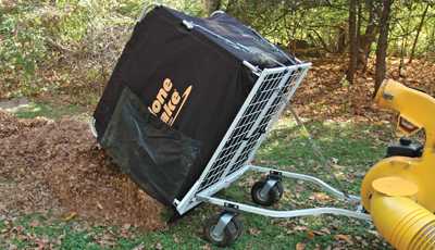 Cyclone Rake Z-10 Leaf and Lawn Vacuum | the Lawnmower Hospital