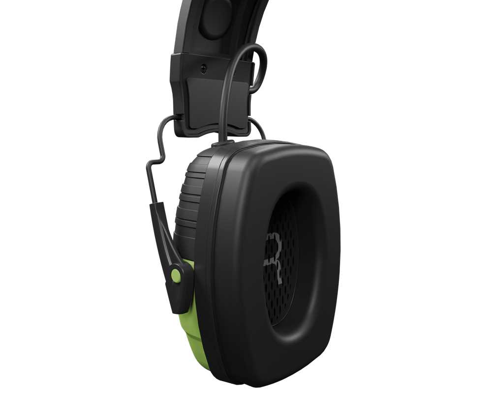 ISO Tunes LINK Aware Bluetooth Earmuff - Safety Green, Ambient ...