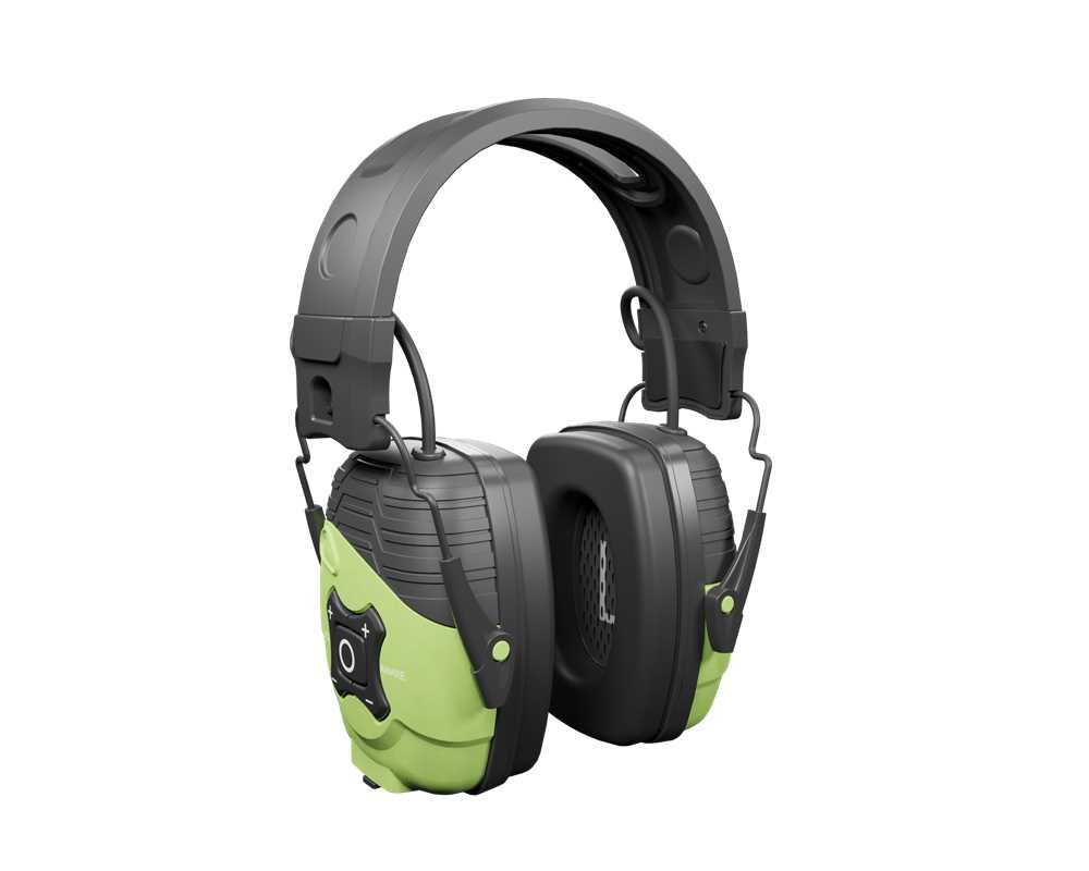 ISO Tunes LINK Aware Bluetooth Earmuff - Safety Green, Ambient ...