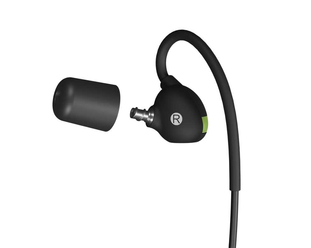 ISO Tunes PRO Aware Bluetooth Earbuds - Safety Green, Ambient Listening ...