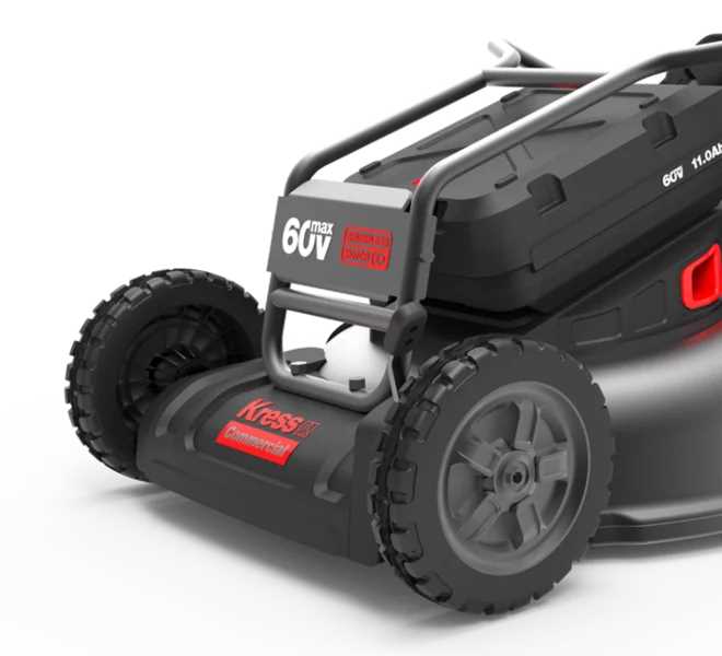 Kress KC710.9 Commercial 60V 21 inch Cordless SP Mower | the Lawnmower ...
