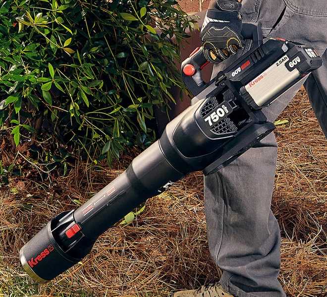 Kress KG560 60V 750 CFM Blower | the Lawnmower Hospital